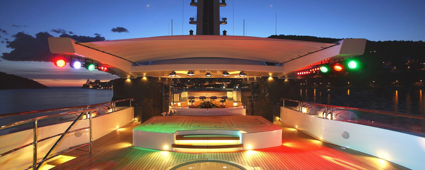 Superyacht Entertainment Facilities | Yacht Charter Fleet